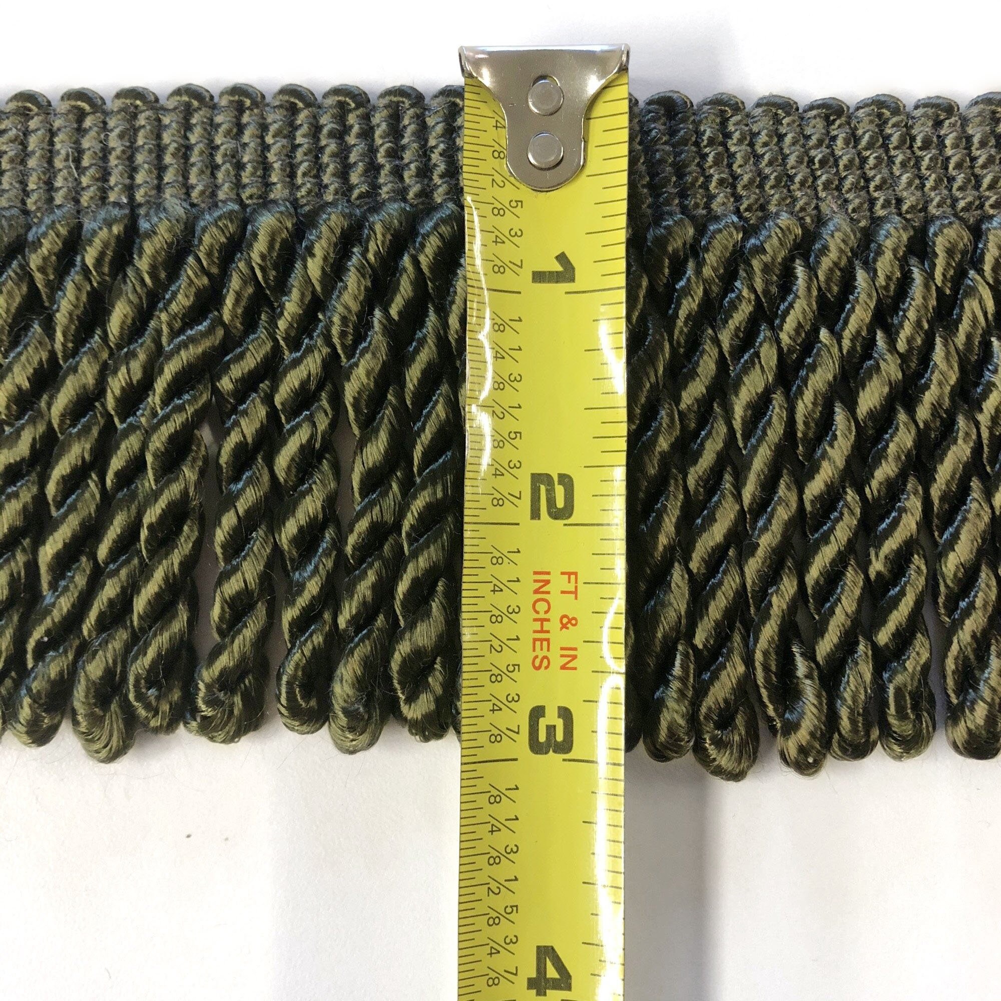 Olive Green High Quality Decorative Bullion Fringe Trim by the | Etsy
