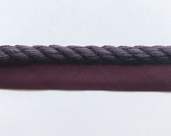 Purple High Quality Decorative Cord Trim by the Yard | Etsy