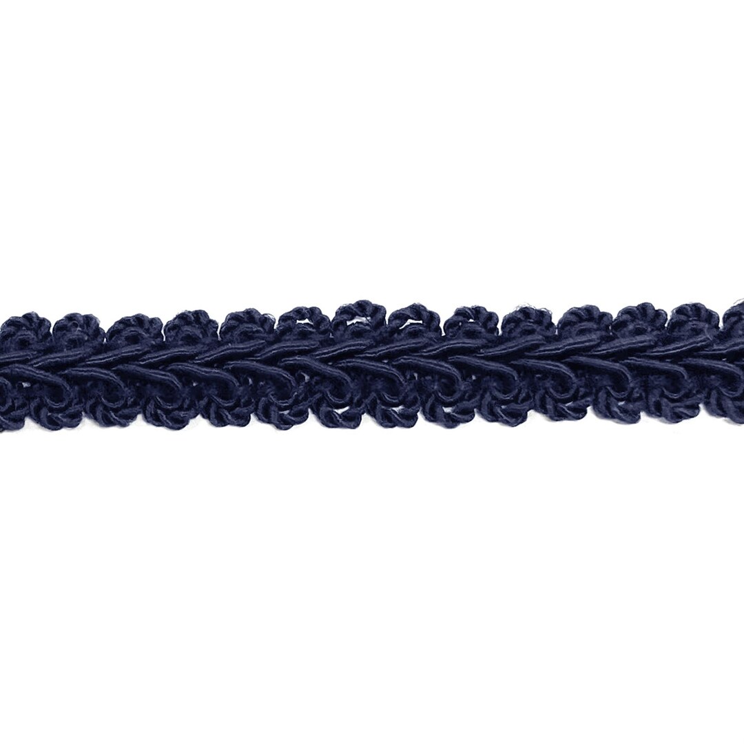 Navy Blue High Quality Decorative Gimp Trim by the Yard - Etsy
