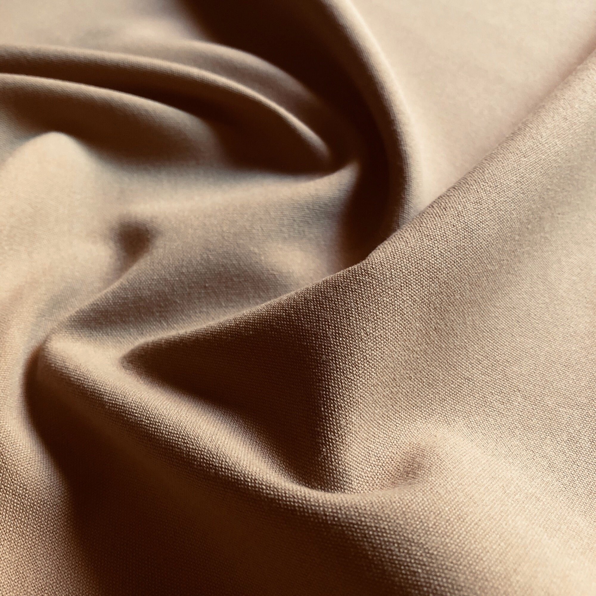 Dark Beige Solid Contemporary Silk Upholstery Fabric 54 | Etsy