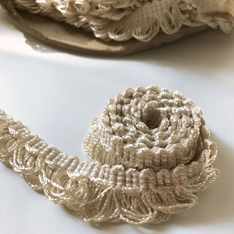 Ivory High Quality Decorative Loop Trim by the Yard - Etsy