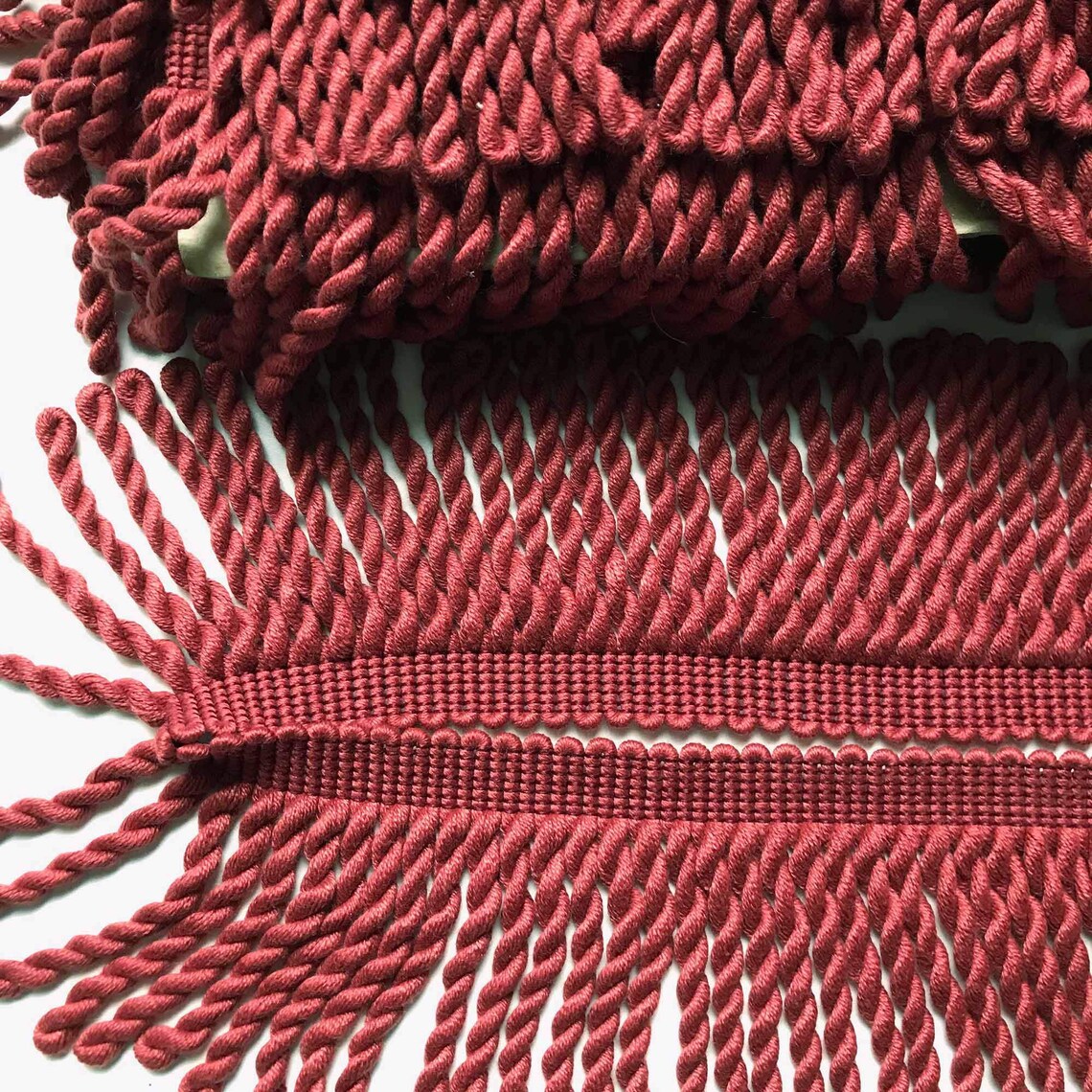 Scarlet High Quality Decorative Bullion Fringe Trim by the | Etsy
