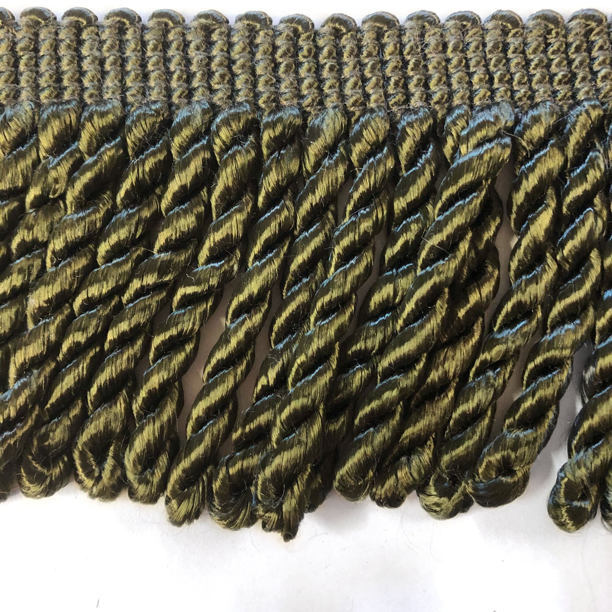 Olive Green High Quality Decorative Bullion Fringe Trim by the | Etsy