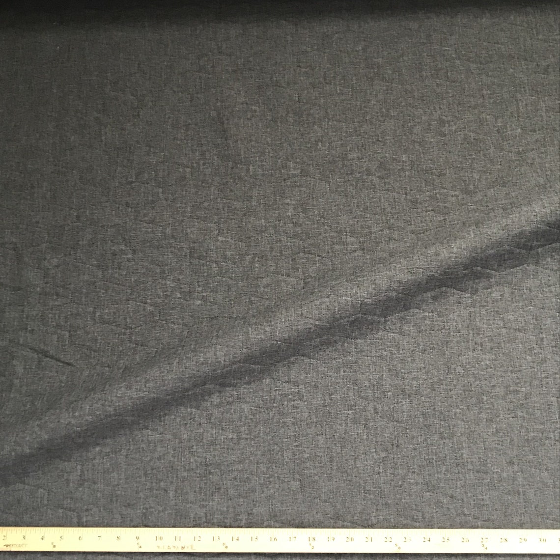 Stoneyard Solid Gray Upholstery Fabric 54 - Etsy