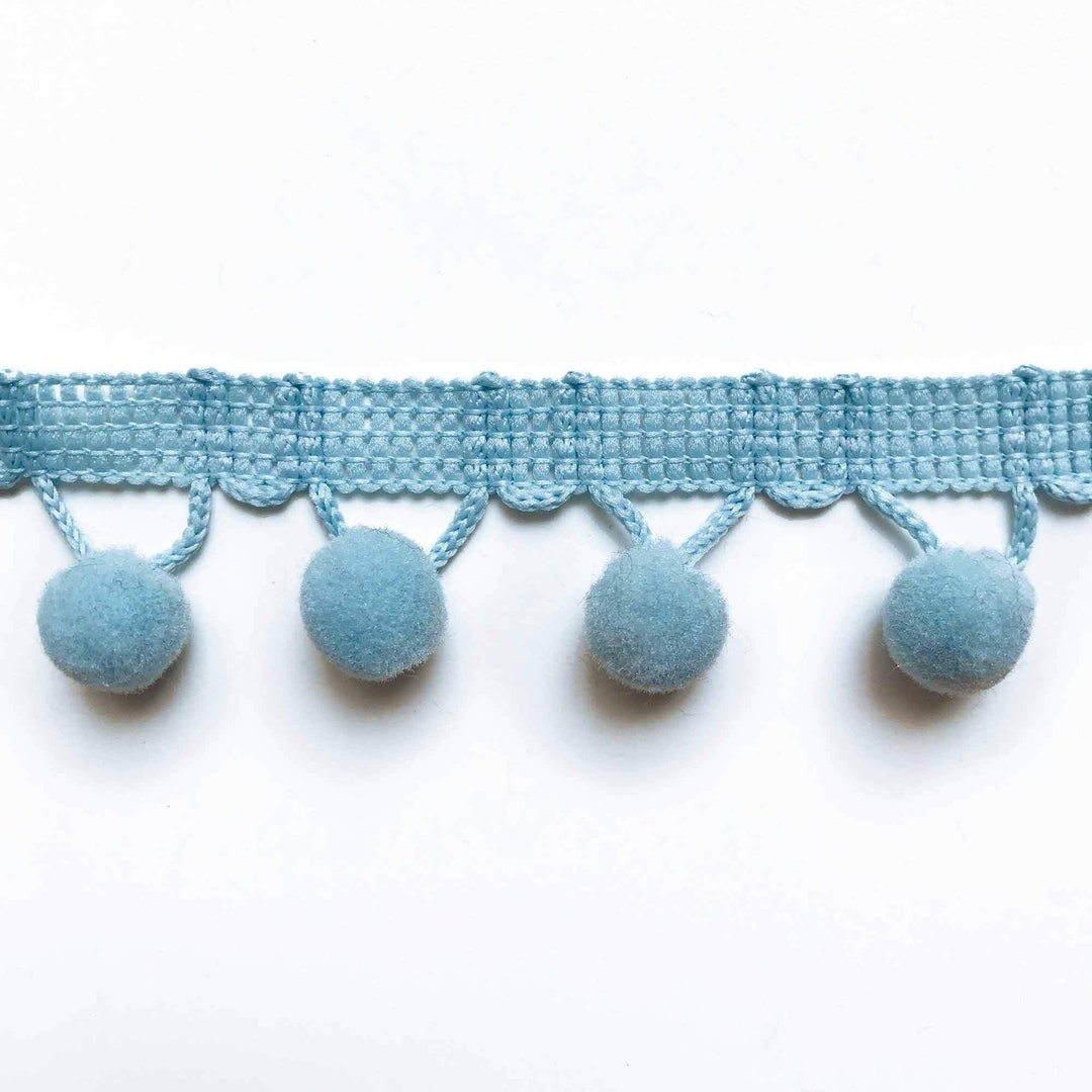 Light Blue High Quality Decorative Ball Trim by the Yard - Etsy