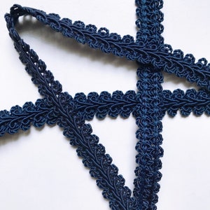 Indigo High Quality Decorative Gimp Trim by the Yard - Etsy