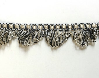 Navy Blue High Quality Decorative Loop Trim by the Yard - Etsy