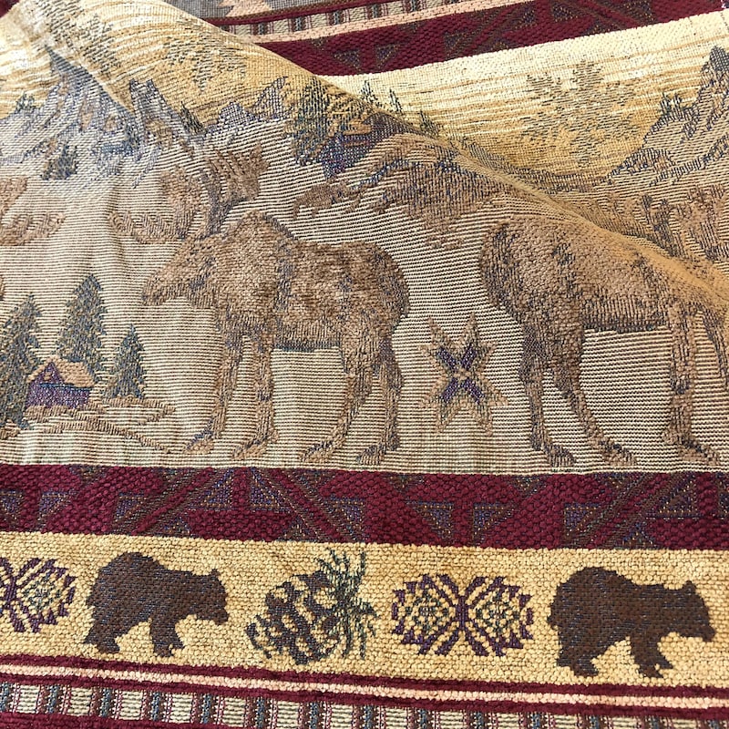 Tapestry Upholstery Fabric - Etsy