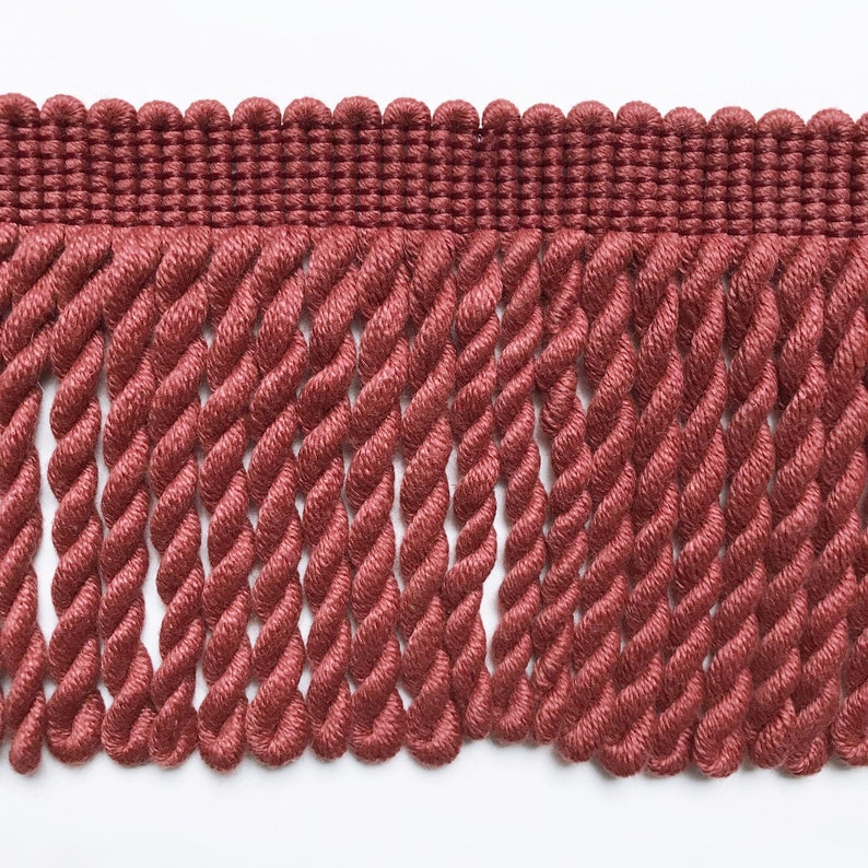Scarlet High Quality Decorative Bullion Fringe Trim by the | Etsy