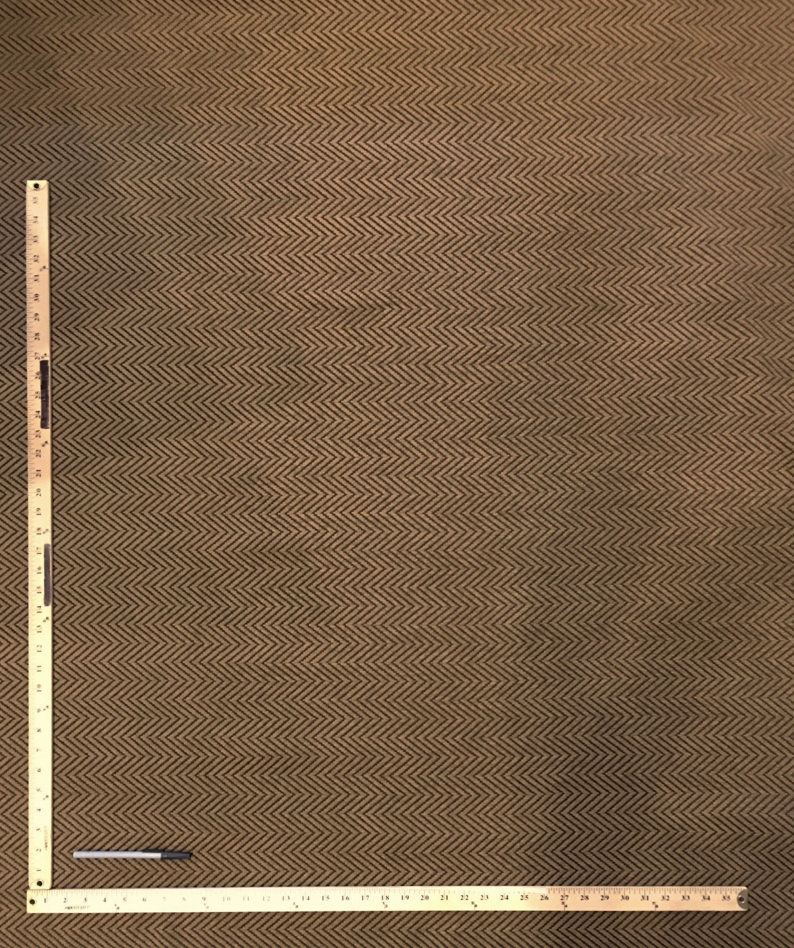 Brown Beige Chevron Weave Upholstery Fabric - Etsy