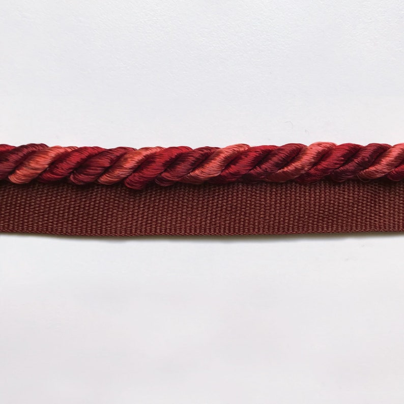 Scarlet High Quality Decorative Lip Cord Trim by the Yard - Etsy