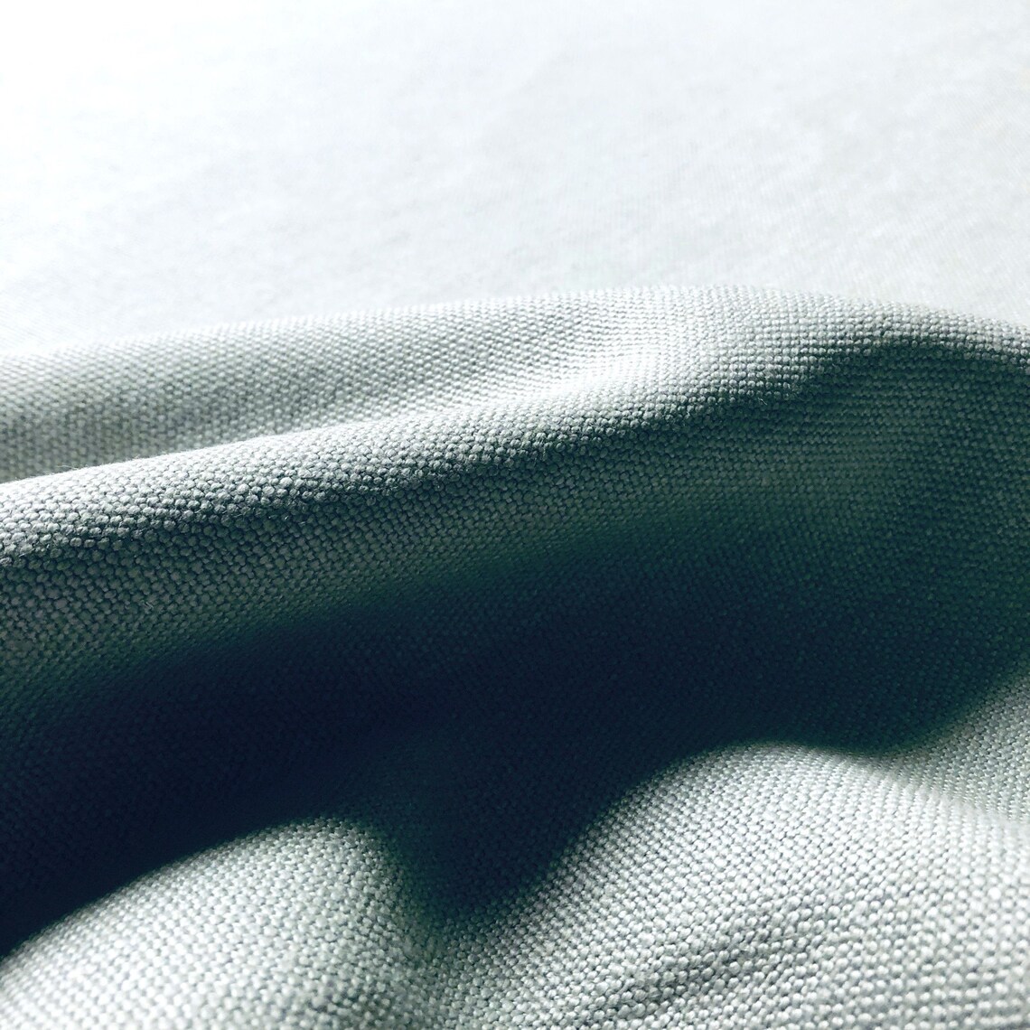 Light Blue Modern Solid Canvas Upholstery Fabric 54 | Etsy