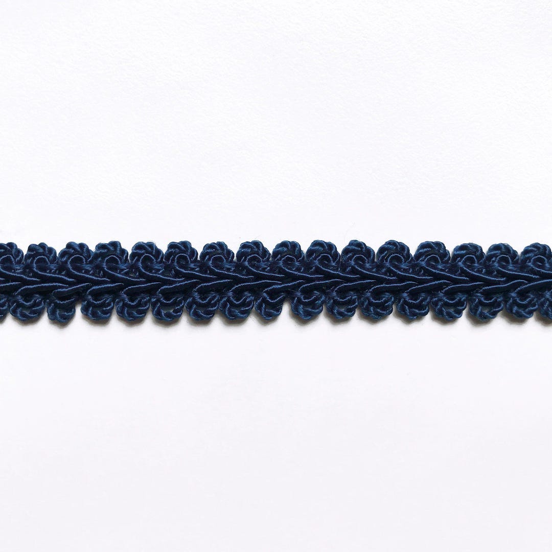 Indigo High Quality Decorative Gimp Trim by the Yard - Etsy
