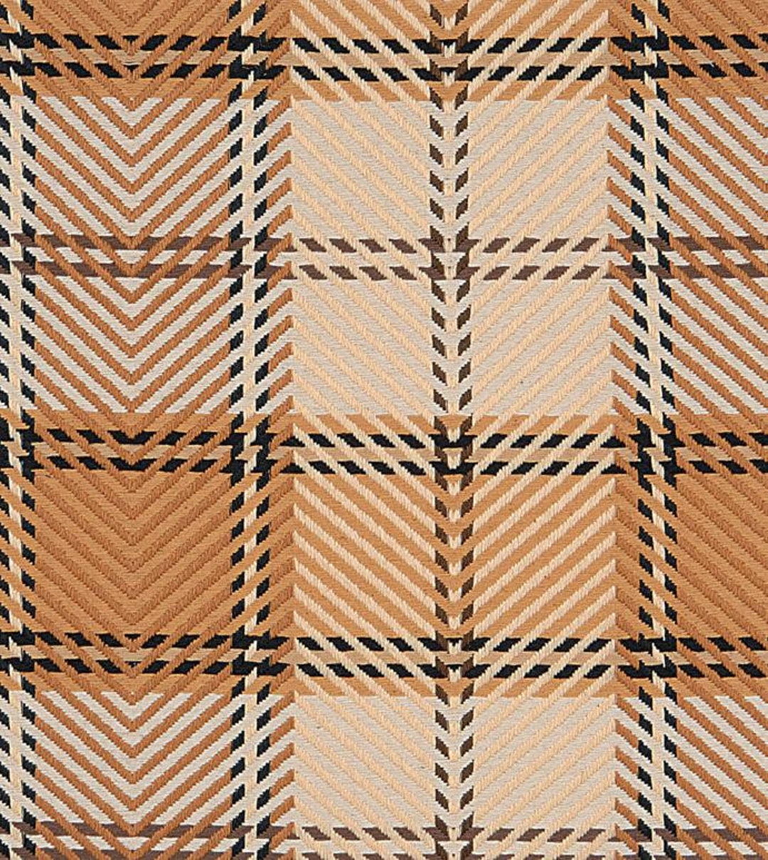 Fall Plaid Weave Cotton Upholstery Fabric 54" - Etsy