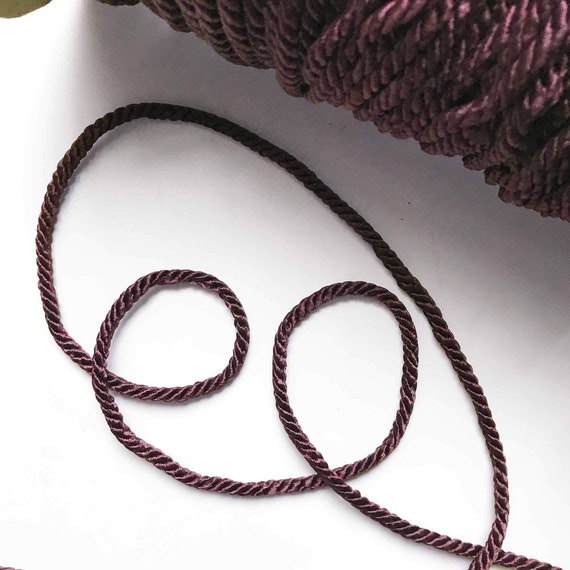 Purple High Quality Decorative Cord Trim by the Yard | Etsy