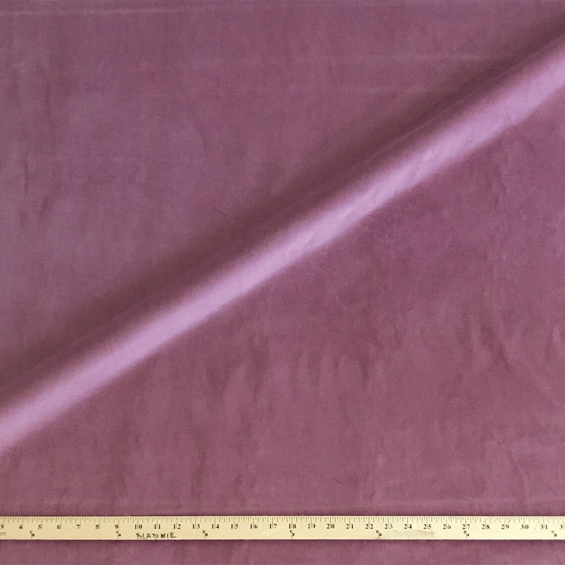 Purple Plum Luxe Velvet Upholstery Fabric - 44" - Etsy