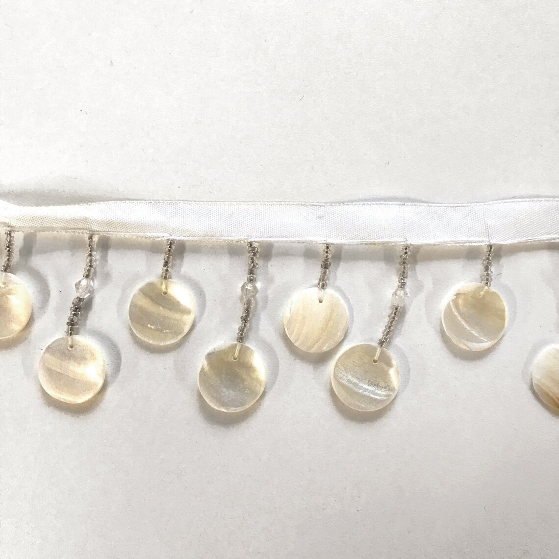 Champagne Metallic High Quality Decorative Beaded Trim by the | Etsy