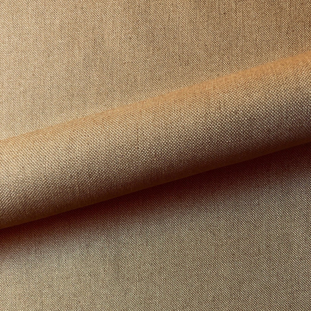 Rustic Golden Brown Solid Canvas Upholstery Fabric 54 - Etsy