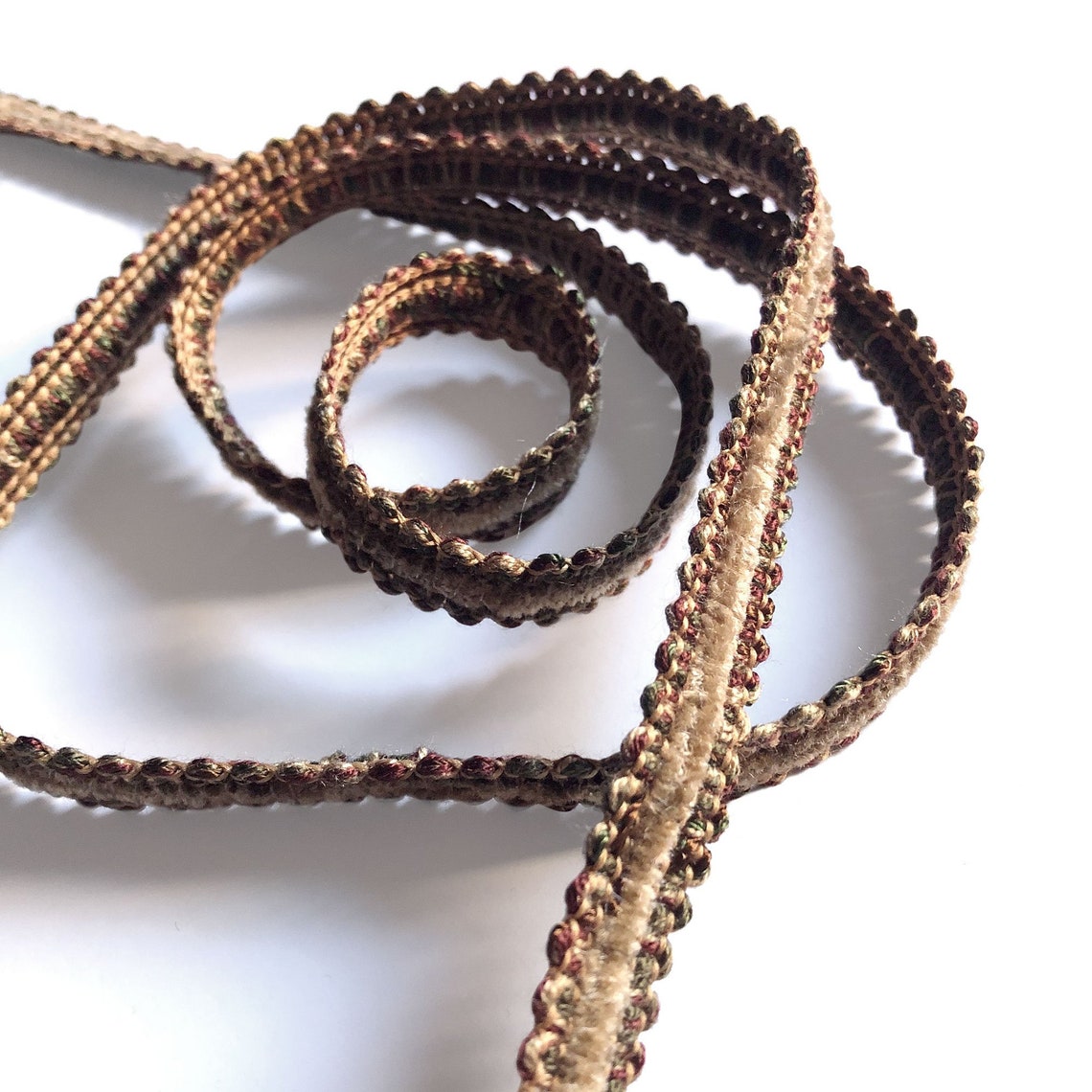 Light Brown High Quality Decorative Gimp Trim by the yard | Etsy