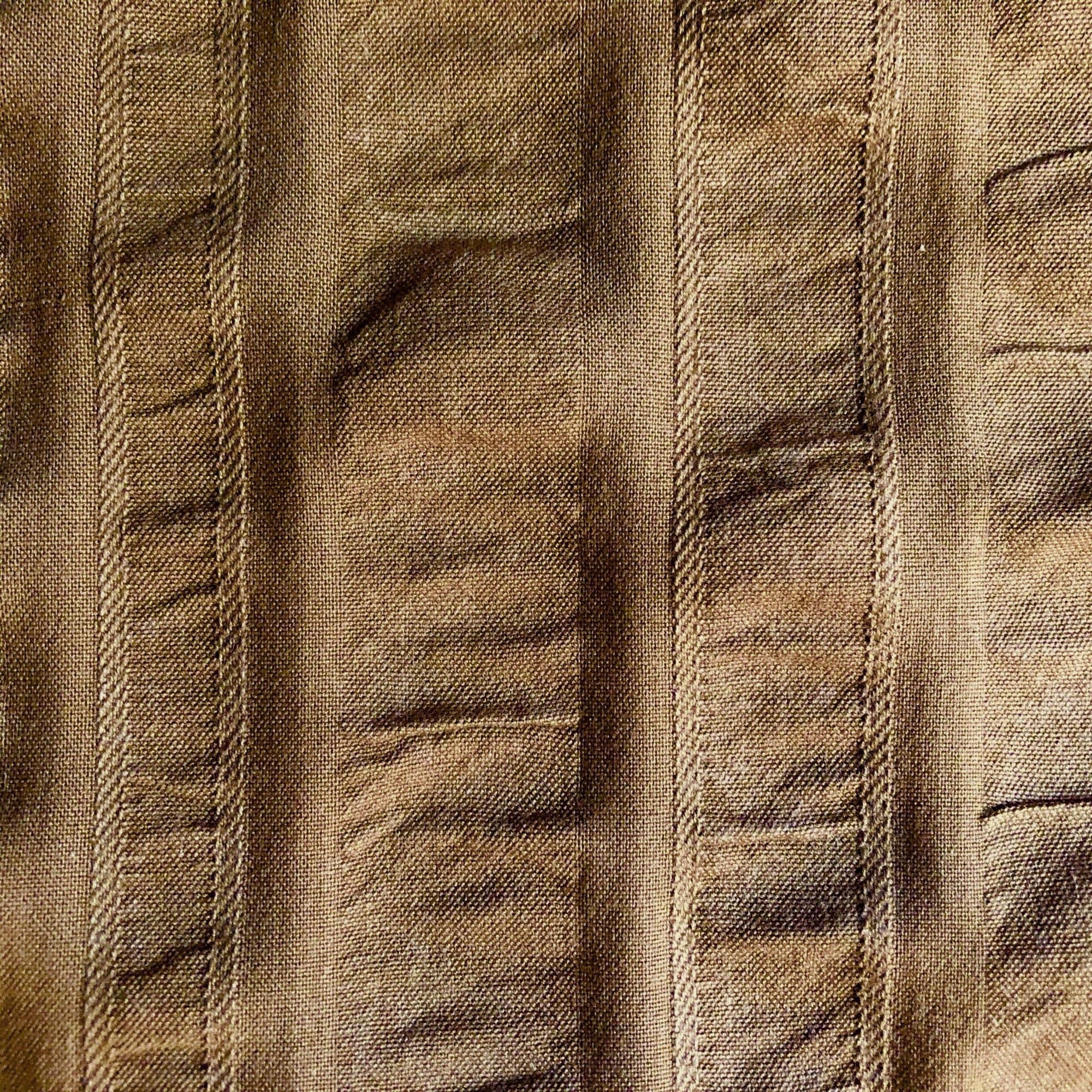Mocha Puckered Stripe Upholstery Fabric 54 - Etsy