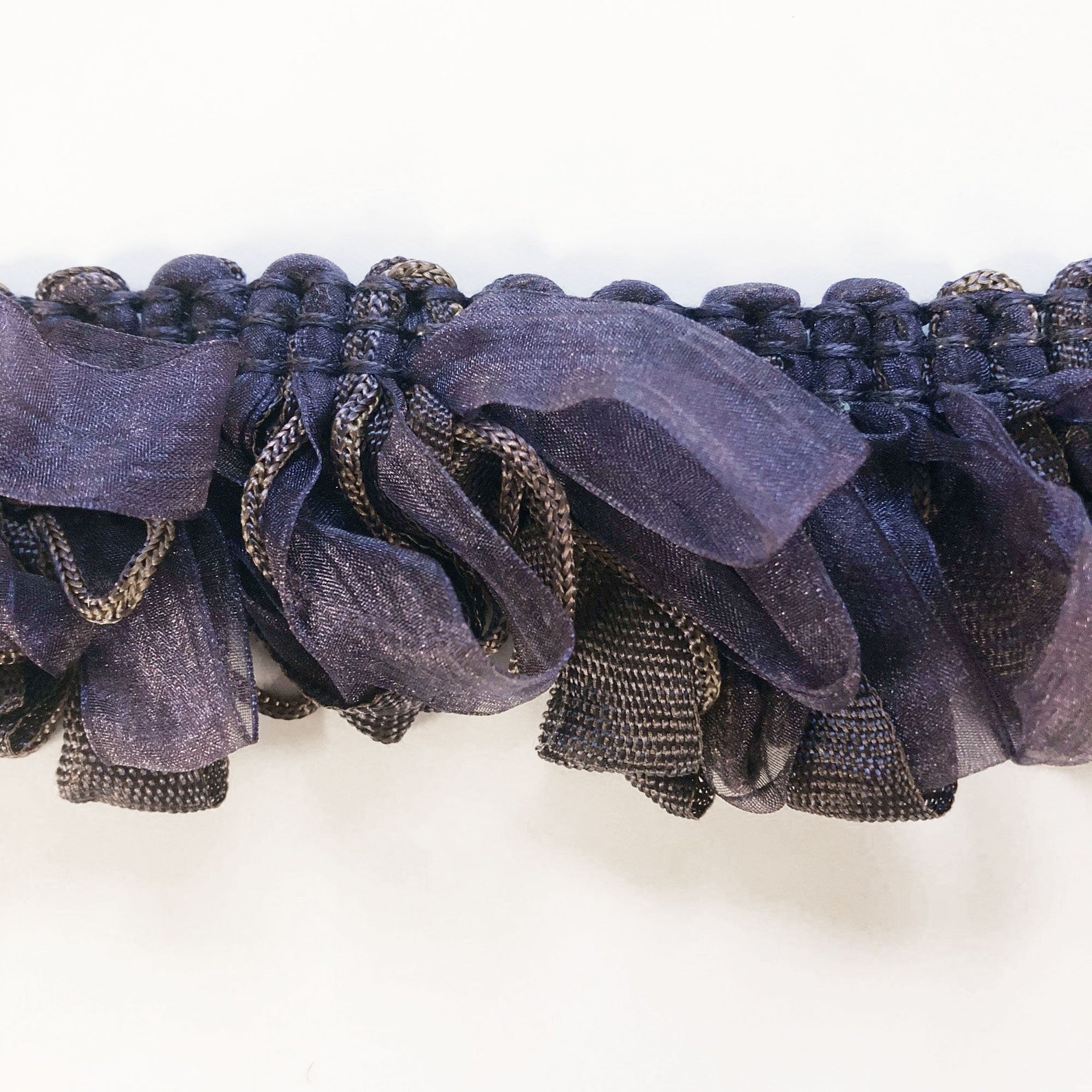 Purple High Quality Decorative Looped Ribbon Trim by the Yard - Etsy