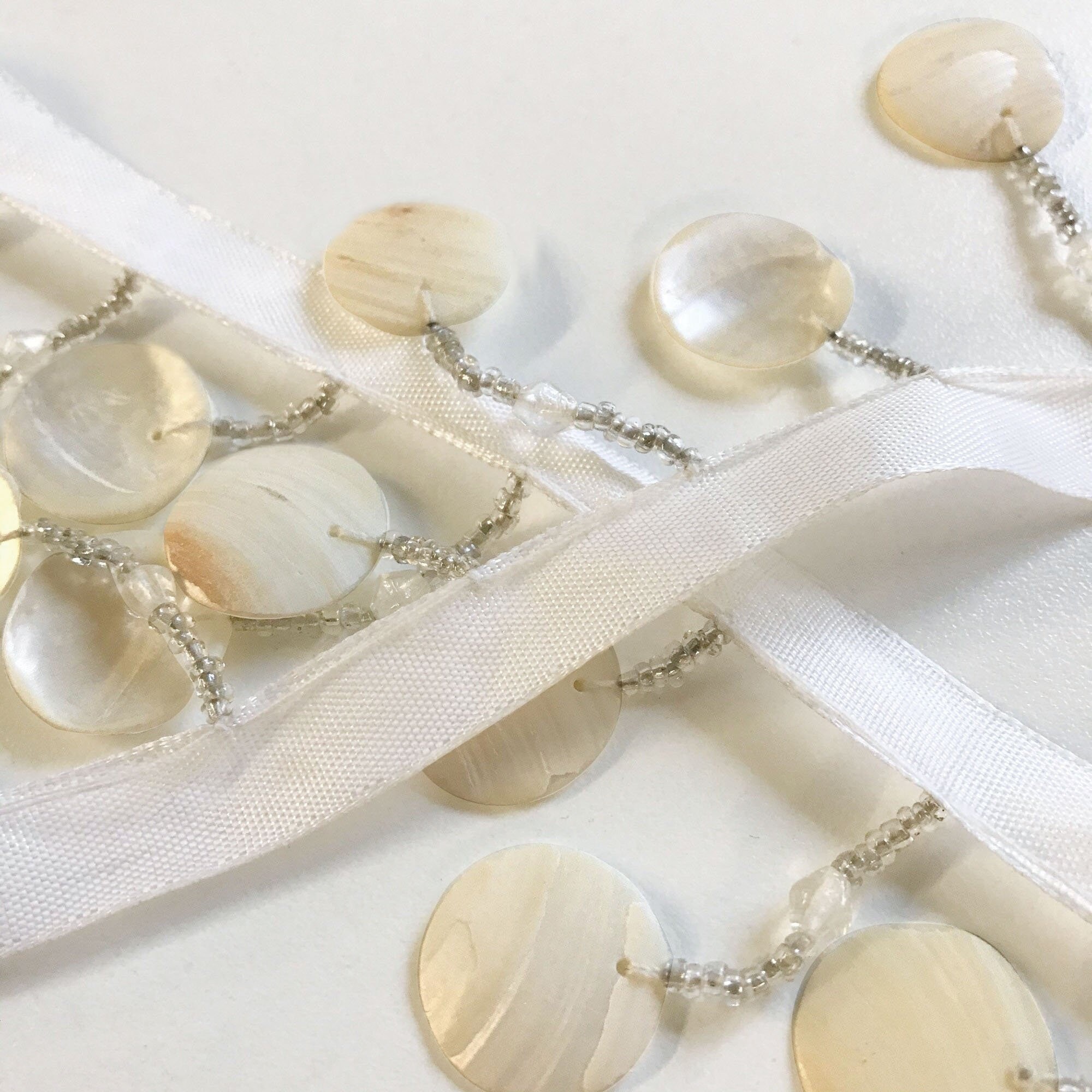 Champagne Metallic High Quality Decorative Beaded Trim by the | Etsy