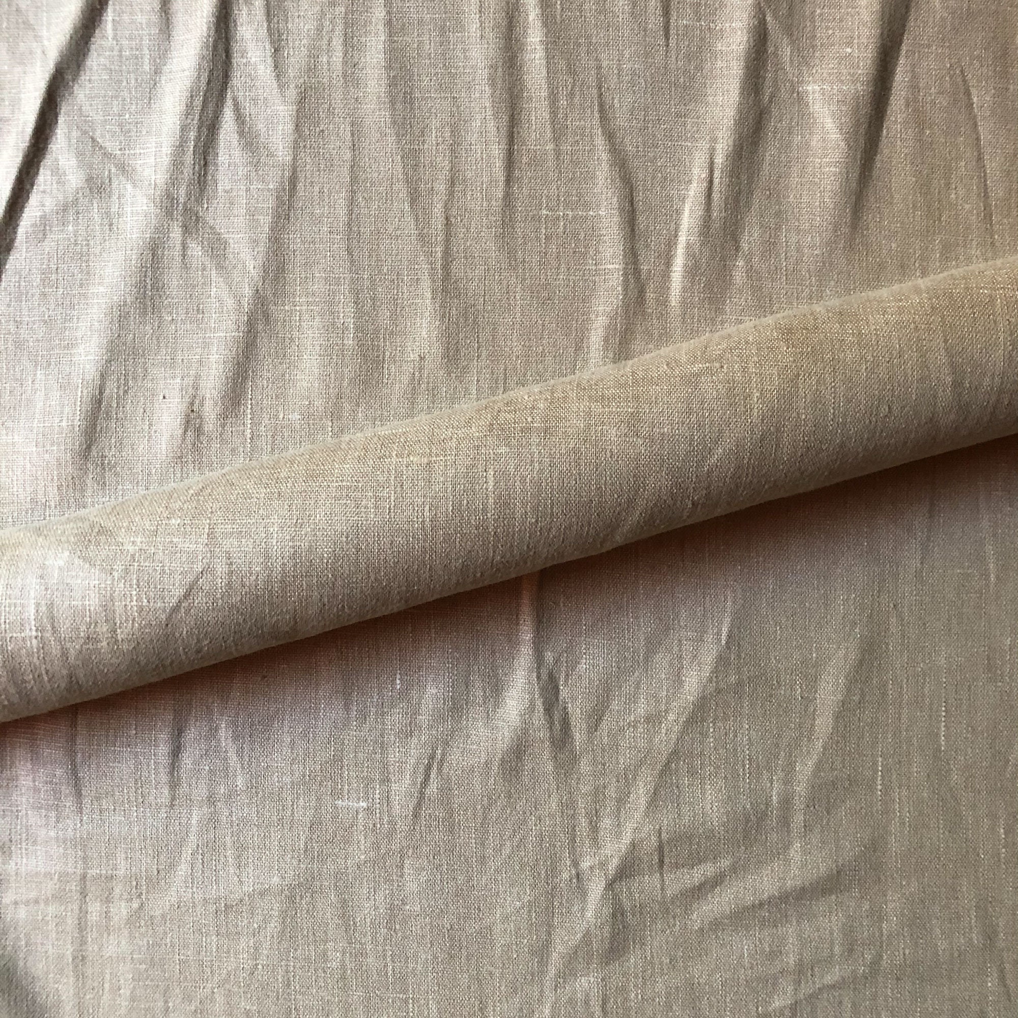 Wheat Contemporary Solid Linen Upholstery Fabric 54 - Etsy