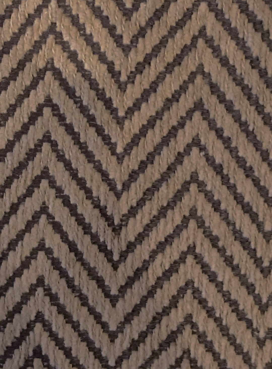 Brown Beige Chevron Weave Upholstery Fabric - Etsy