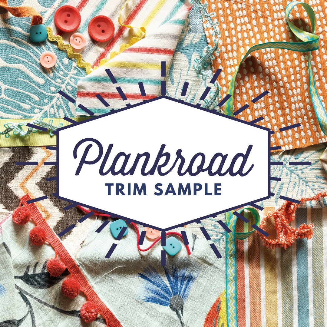 Trim by the Yard Sample Swatch 1" Plankroadfabrics - Etsy