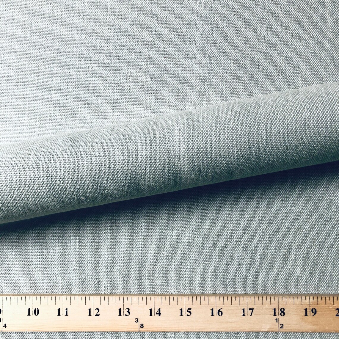 Light Blue Modern Solid Canvas Upholstery Fabric 54 | Etsy