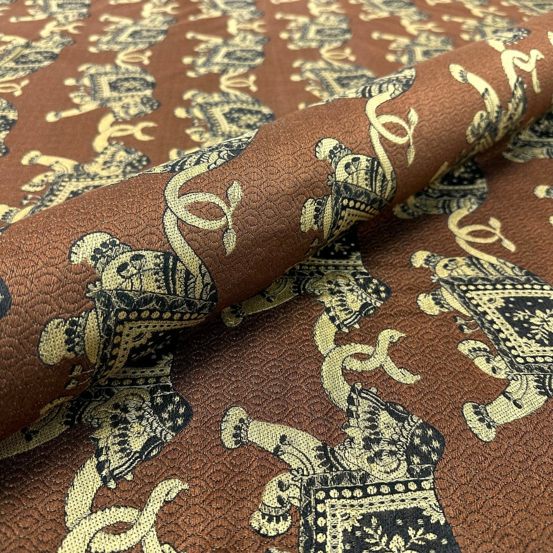 Sheba Elephant Traditional Fabric 54 - Etsy
