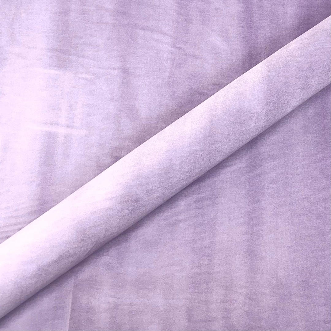 Lavender Traditional Solid Velvet Fabric 44" - Etsy