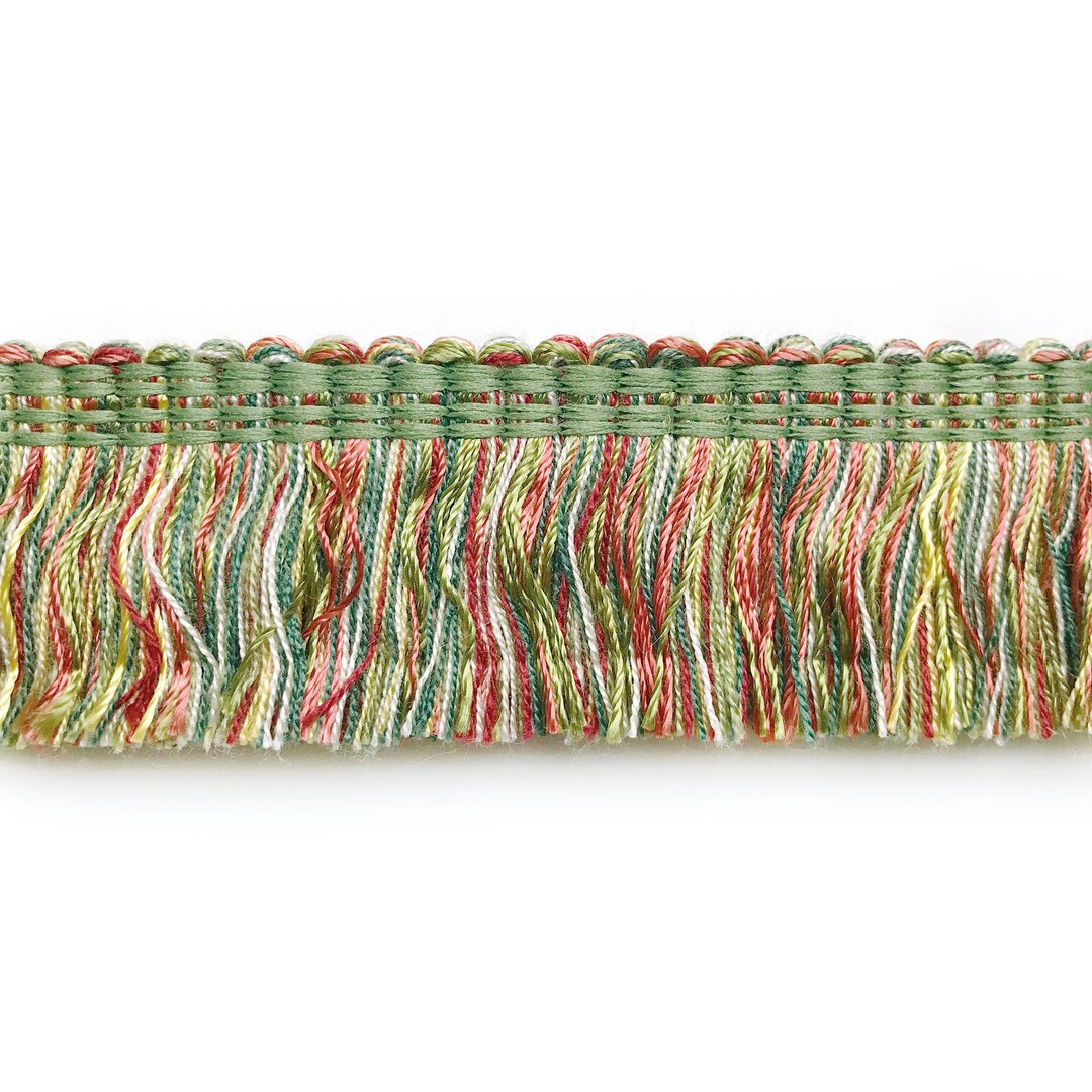 Spring Toned High Quality Decorative Brush Fringe Trim by the Yard - Etsy