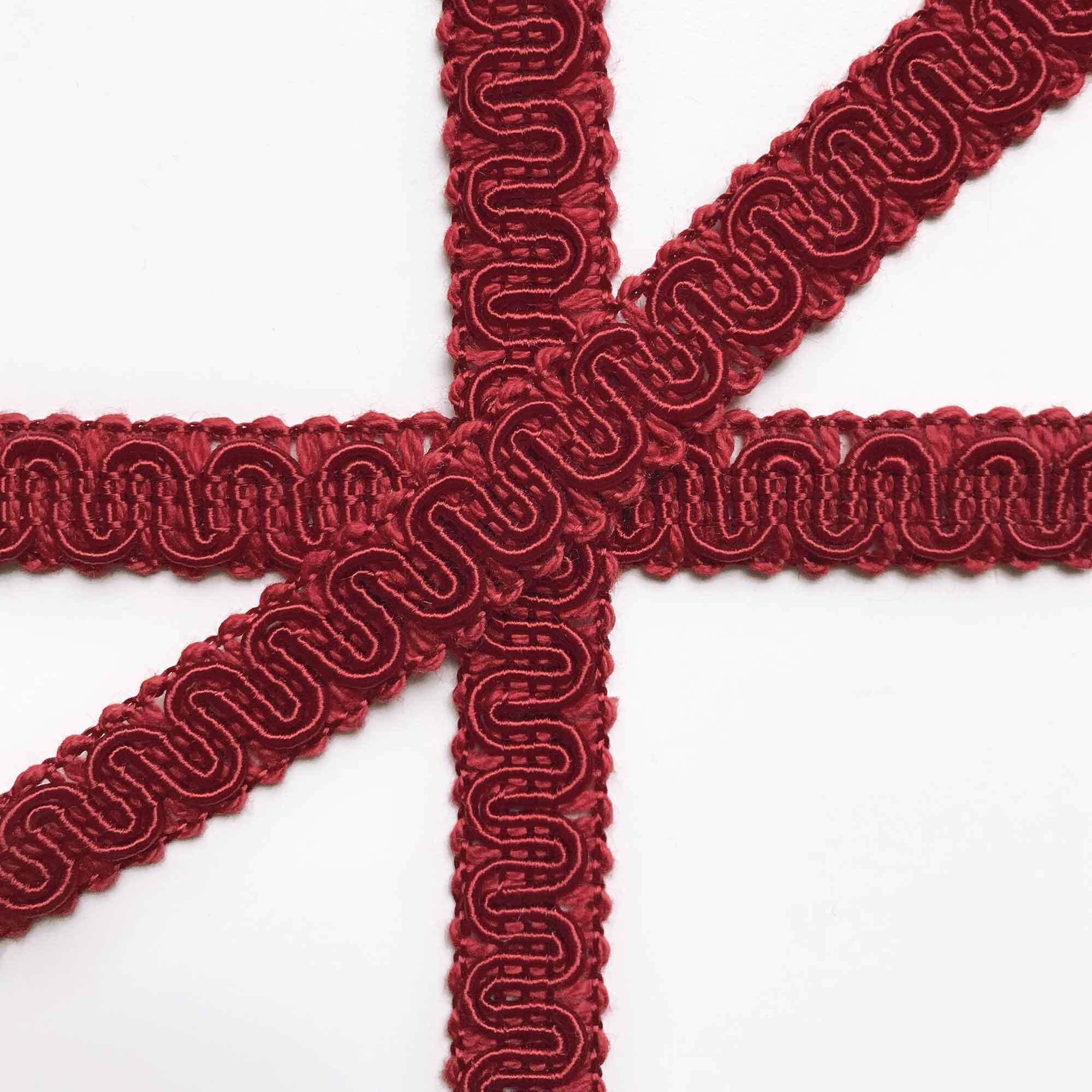 Saturated Red High Quality Decorative Gimp Trim by the Yard - Etsy