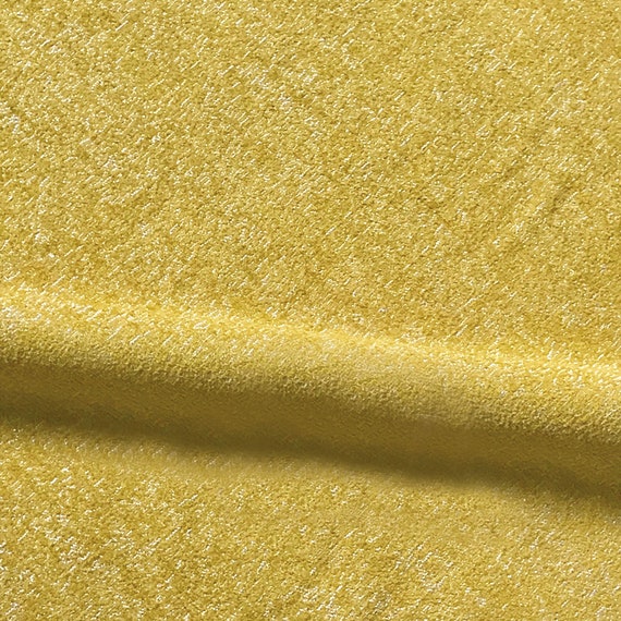 Yellow Retro Textured Upholstery Fabric 54 - Etsy