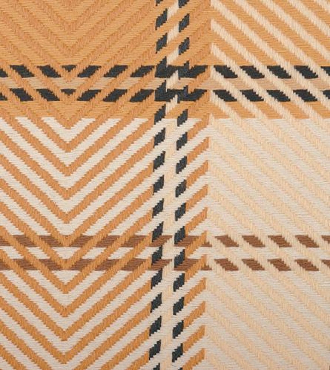 Fall Plaid Weave Cotton Upholstery Fabric 54" - Etsy