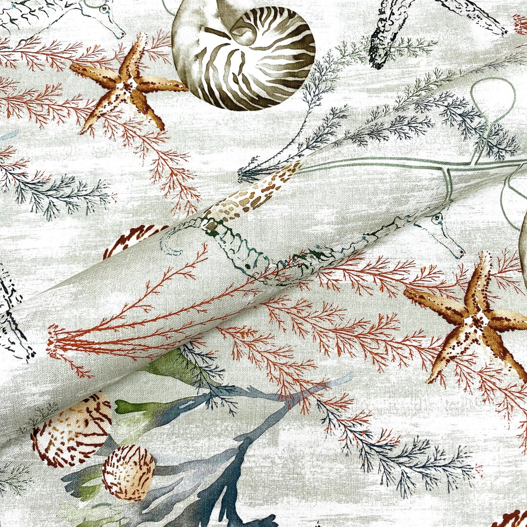 Under the Sea Upholstery Fabric 56 - Etsy