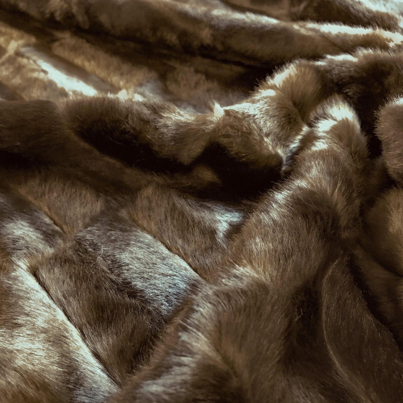 Rustic Cabin Brown Faux Fur Upholstery Fabric 54" - Etsy