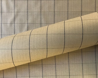 Windowpane Fabric - Etsy