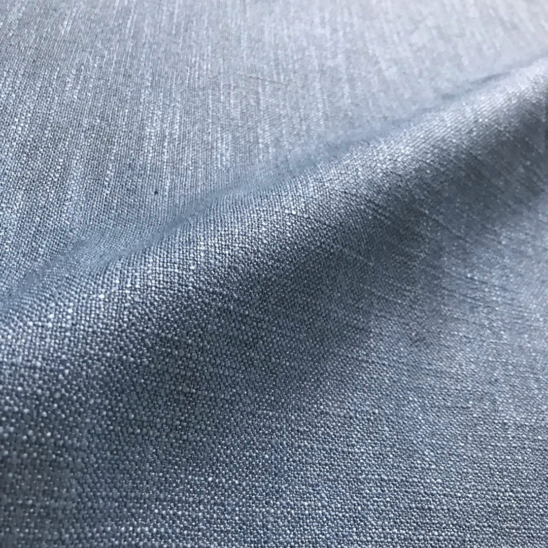 Blue Copen Solid Upholstery Fabric 54 - Etsy