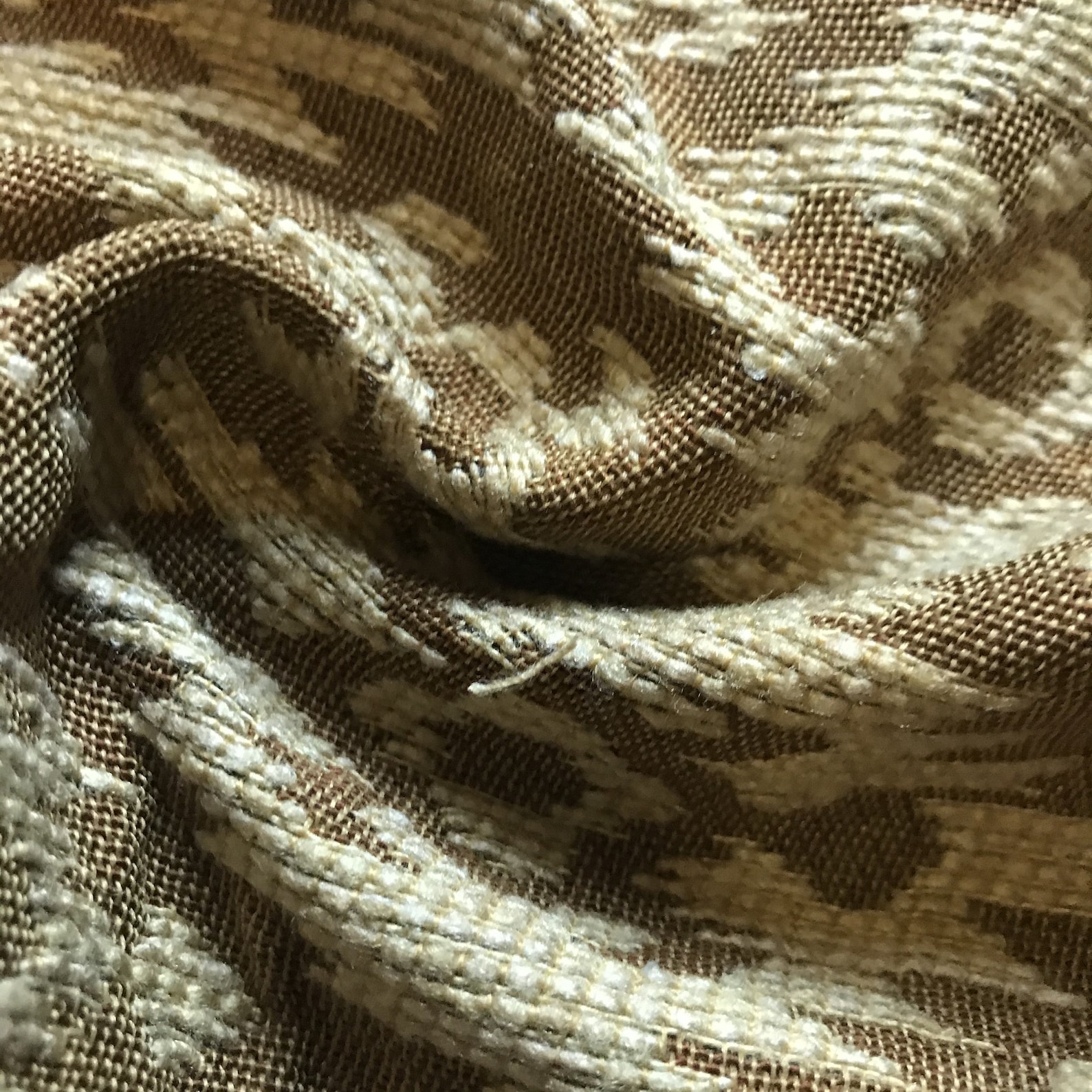 Beige Bohemian Aztec Woven Upholstery Fabric 54 - Etsy