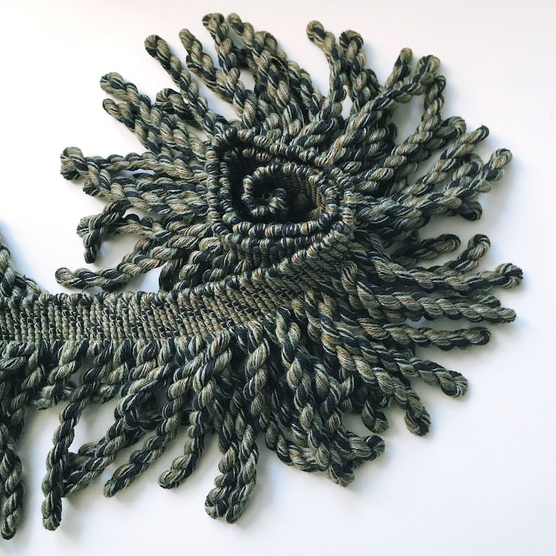 Hunter Green High Quality Bullion Fringe Trim by the Yard | Etsy