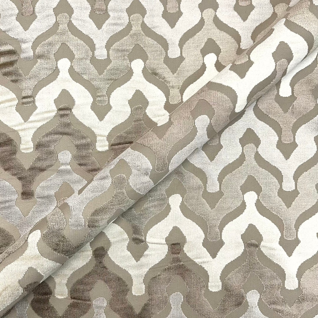 Upholstery Fabric Mahal Stone Modern Chenille for Sofas Chairs Cushions ...