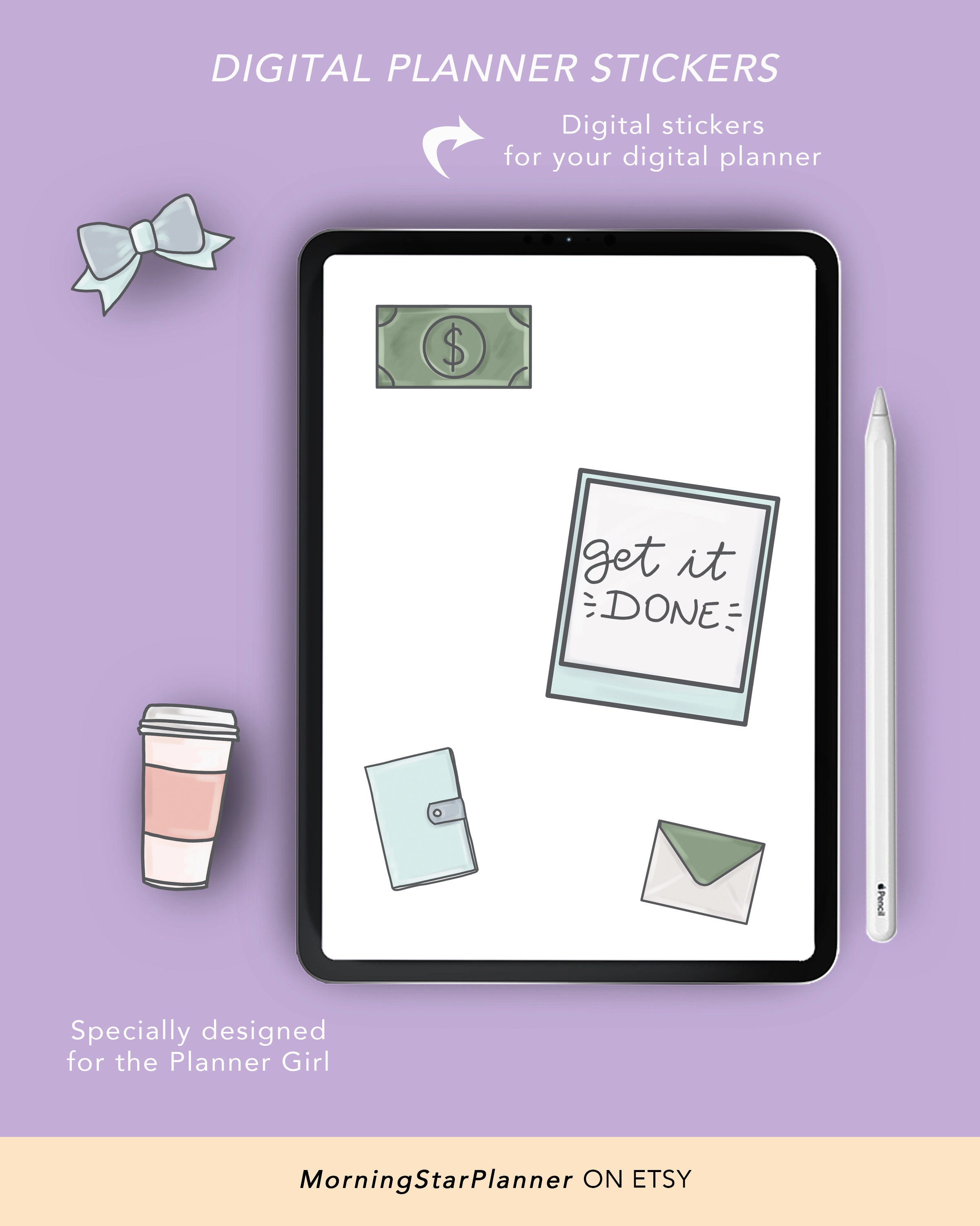 Planner Digital Stickers for Goodnotes iPad & Tablet Planner | Etsy