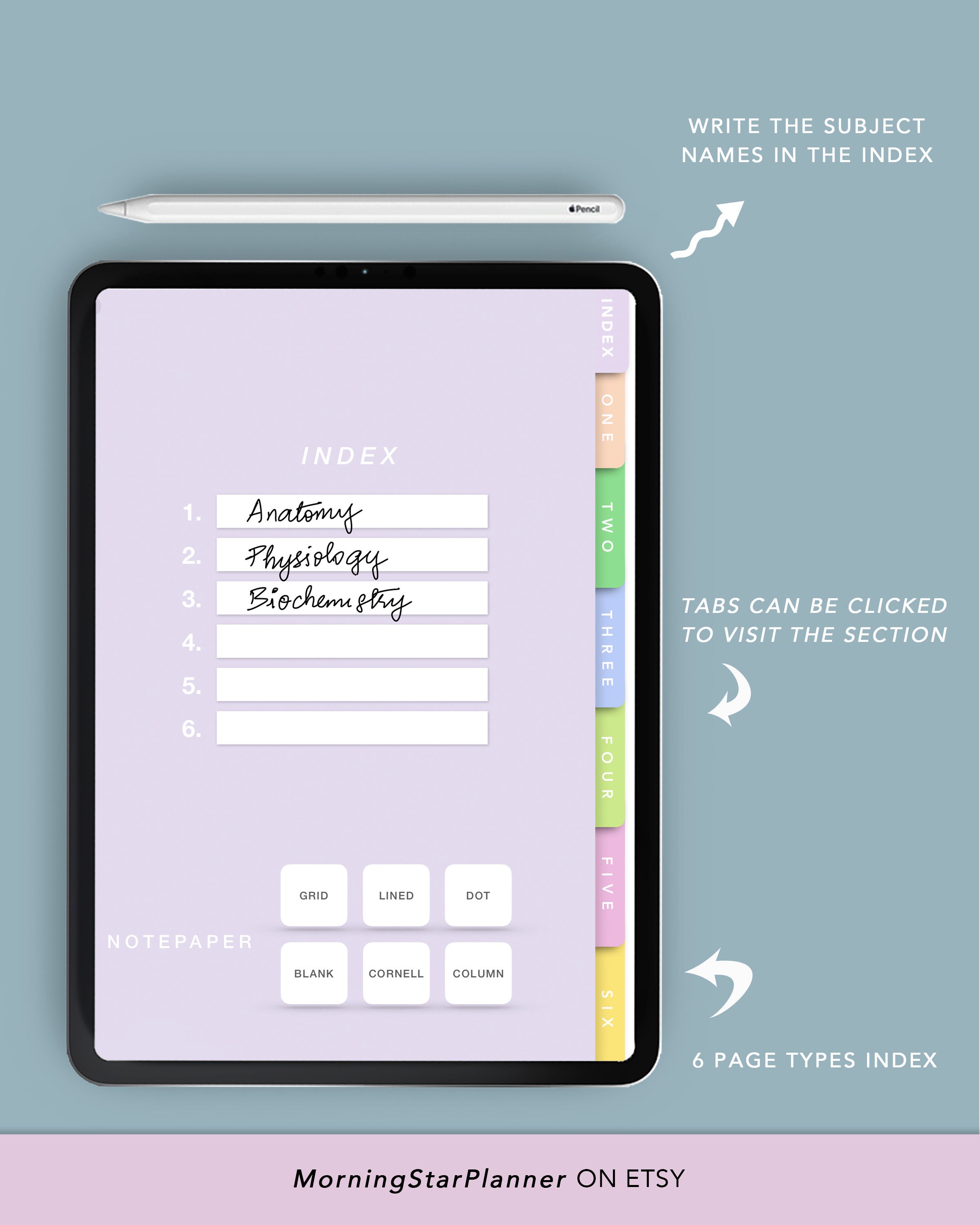 Digital Paper Notebook College School Notebook Ruled - Etsy