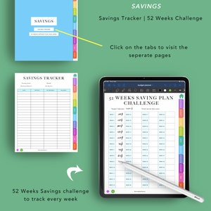Digital Budget Planner, Digital Finance Planner, iPad Planner ...