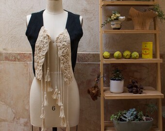 Macrame vest | Etsy