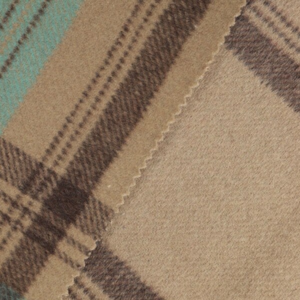 Plaid Wool Fabric - Etsy
