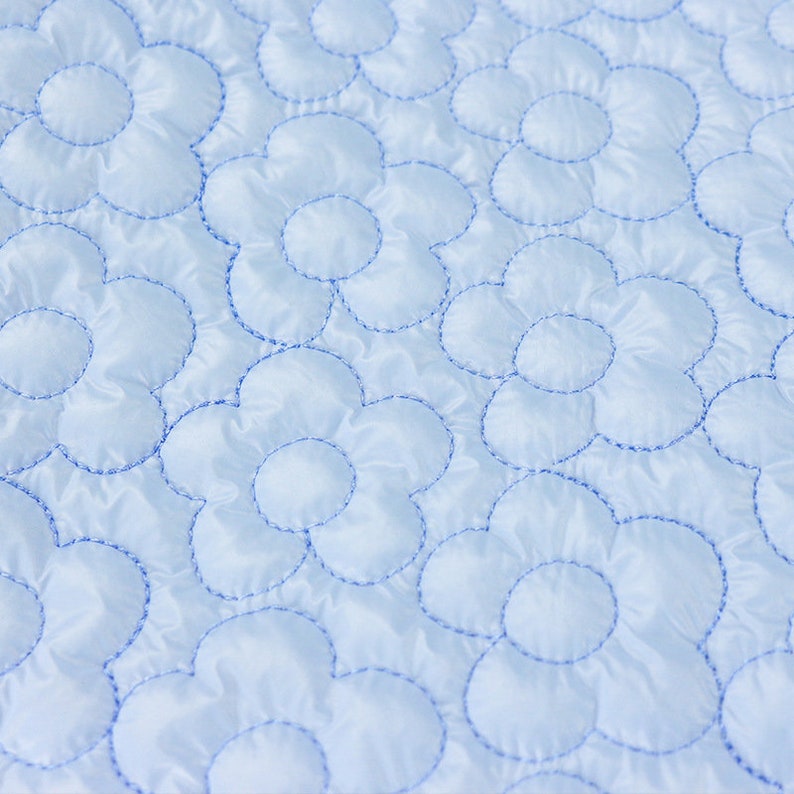 Multi Color Options Quilted Padded Fabric by the Yard - Etsy