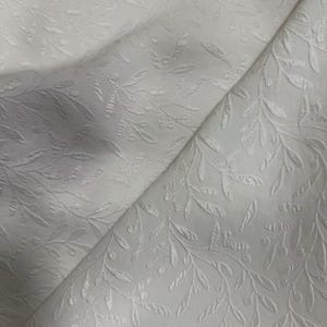 Jacquard Embossed Silk Fabric - Etsy